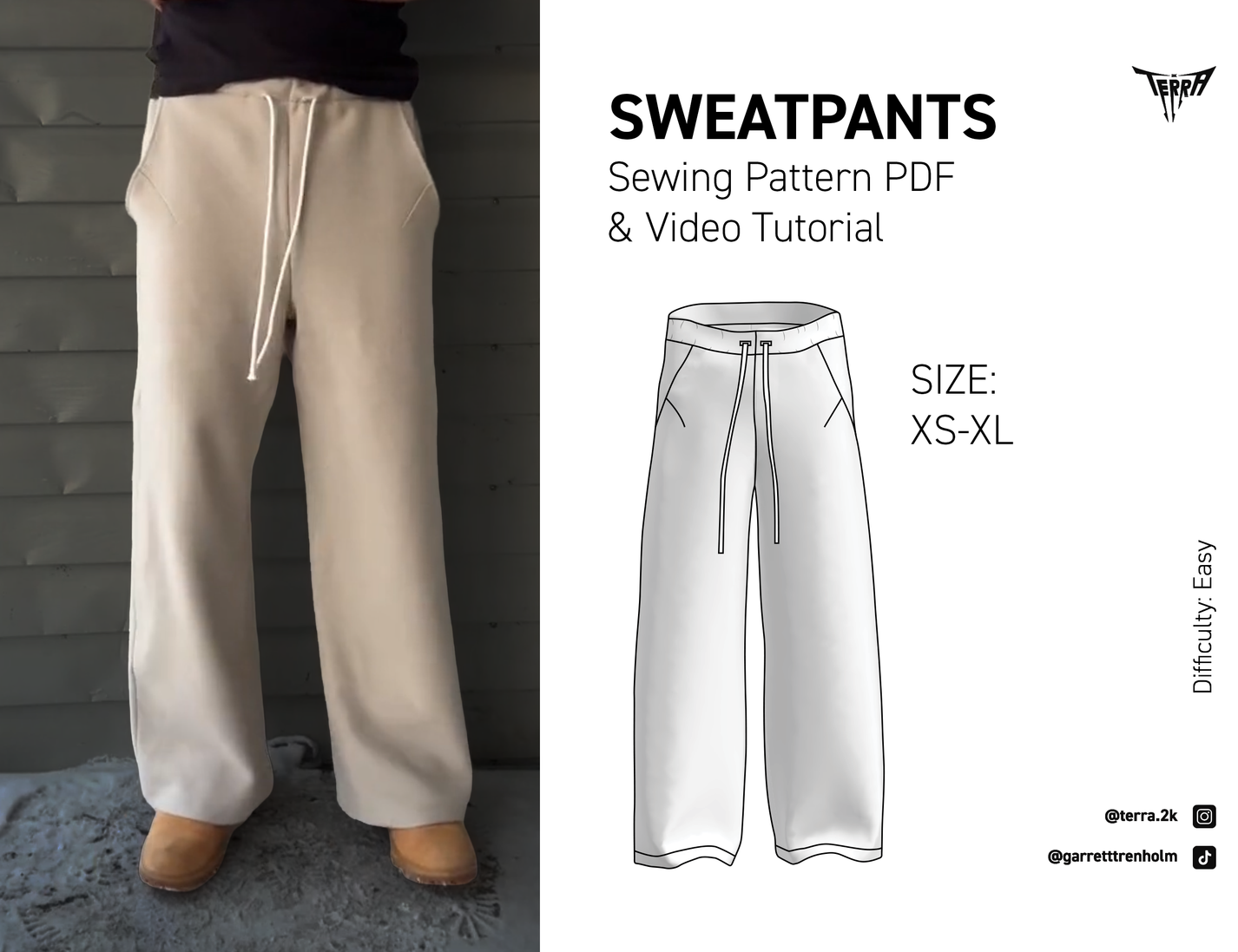 Elevated Sweatpants Pattern – terra2k